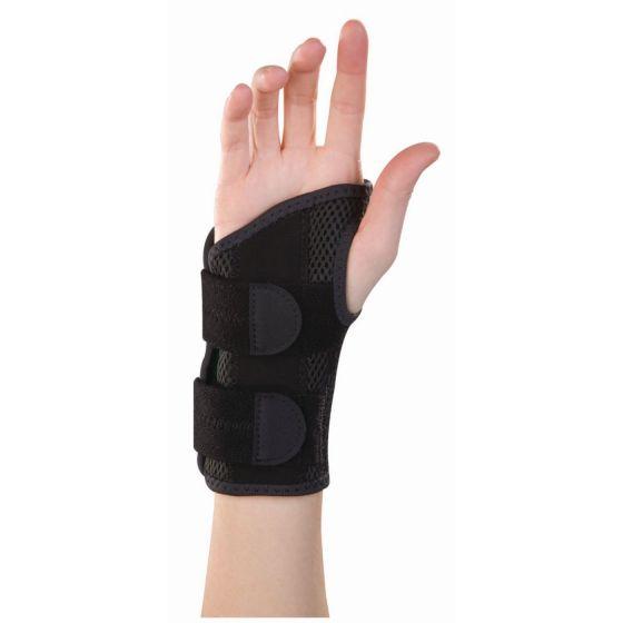 Mueller Green Fitted Wrist Brace, Left, SM/MED (6PW50) | Direct Supply