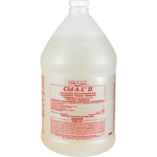 Apollo Cid-A-L II Quaternary Disinfectant, 1-Gallon Bottle, Case of 4 ...