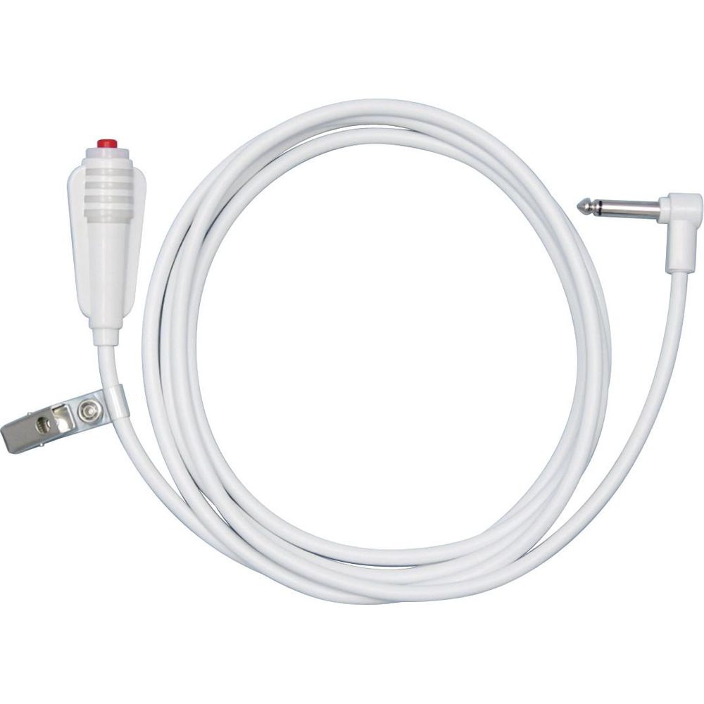 Raised Pushbutton Single 10' Winged Call cord with 1/4" phone plug ...