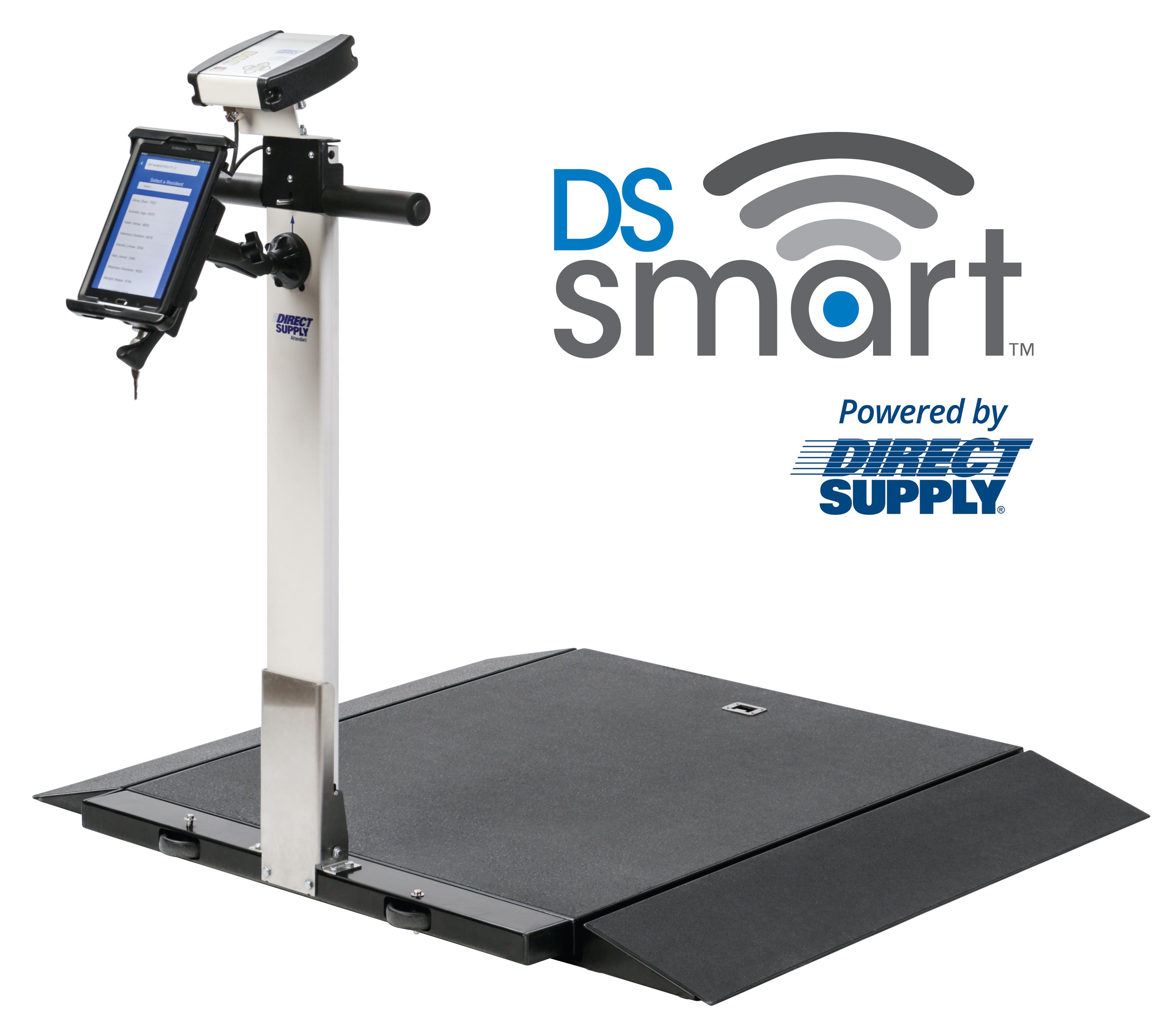 Brecknell MS1000 Electronic Wheelchair Scale, Bariatric, 1000 lb ...