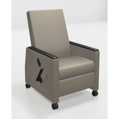 450 Series Max Mobile Healthcare Recliner w/ Urethane Arm Caps - Grade ...