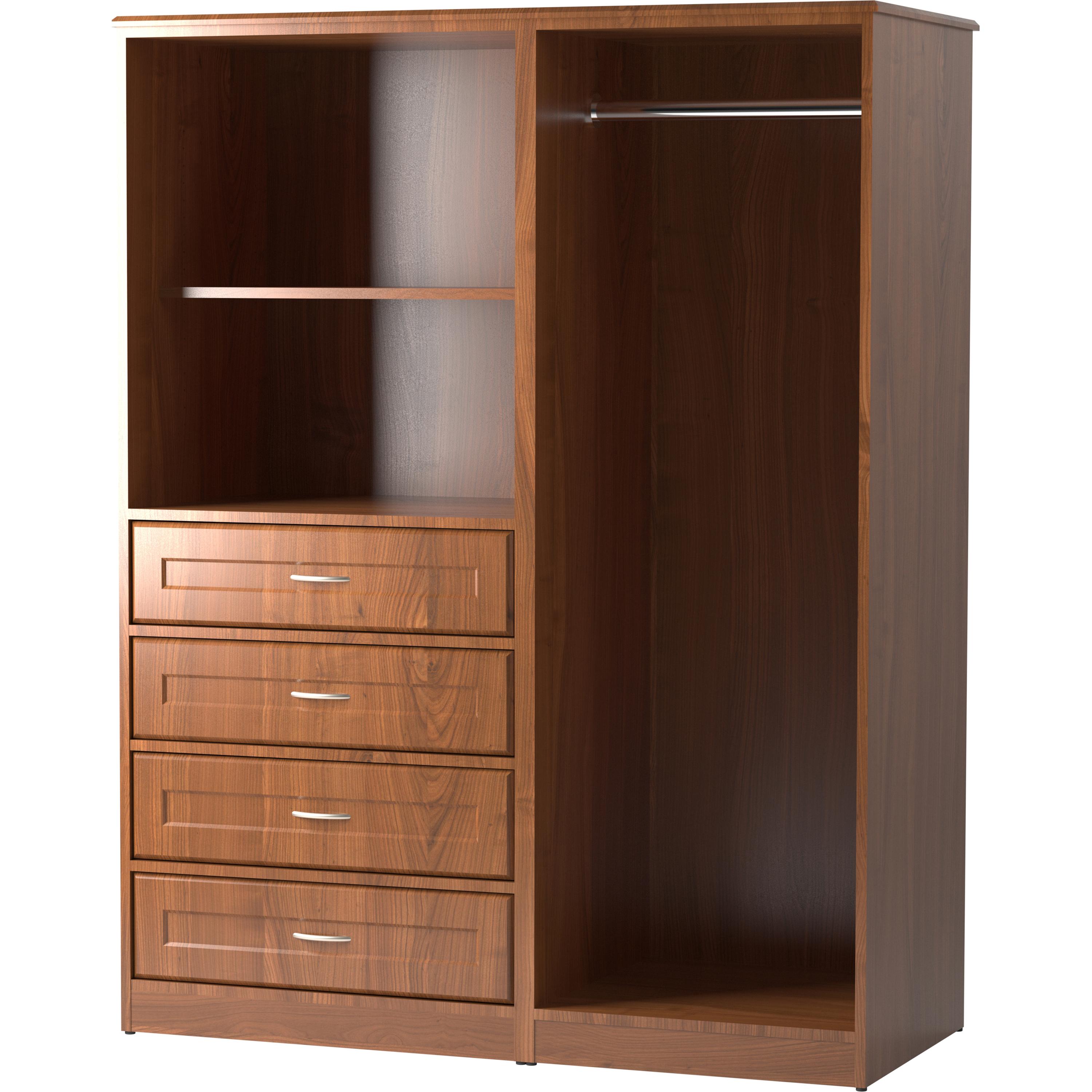 Maxwell Thomas® Made-to-Order Landlust, 4 Drawers Chest with Hutch and ...