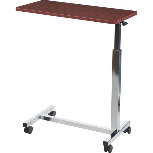 Panacea® Overbed Table, 30"L x 15"W, Base Shape: H-Base, Base Color ...