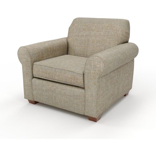 Maxwell Thomas® Quick-Ship Gainesville Collection Lounge Chair, Dual Fabric - Back Fabric ...