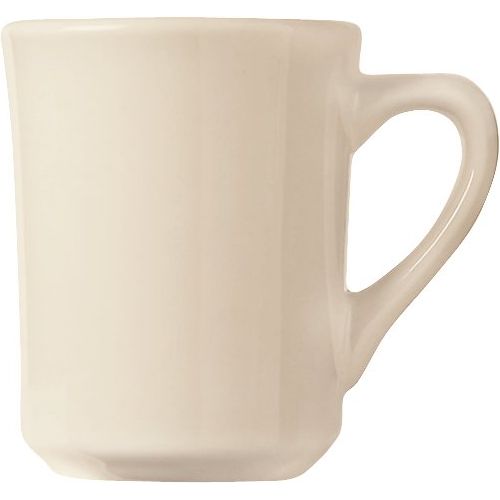 8-1/2 ounce Cream White Tiara Mug, Ultima, case of 36 (37XPW) | Direct ...