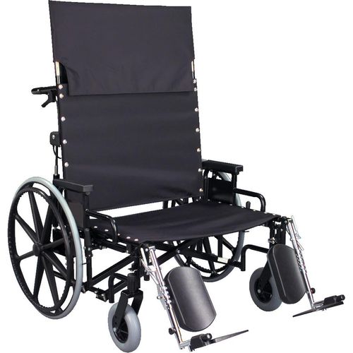 Regency XL2000 Bariatric Reclining Wheelchair, 24"W x18"D, Triple Axle ...