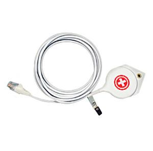 Single Momentary 8' EasyGrip Call Cord with ¼" Plug (55231) | Direct Supply