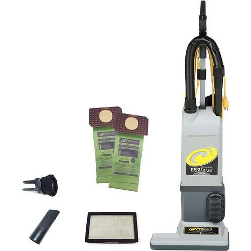 ProTeam ProForce 1500XP Bag Dual-Motor Commercial Upright Vacuum with ...