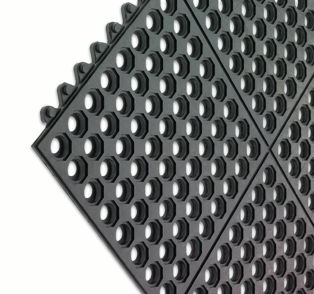 EZ Mat, Light Duty, Bagged Mat, 3 ft x 5 ft x .50 in, Black (6WY33 ...