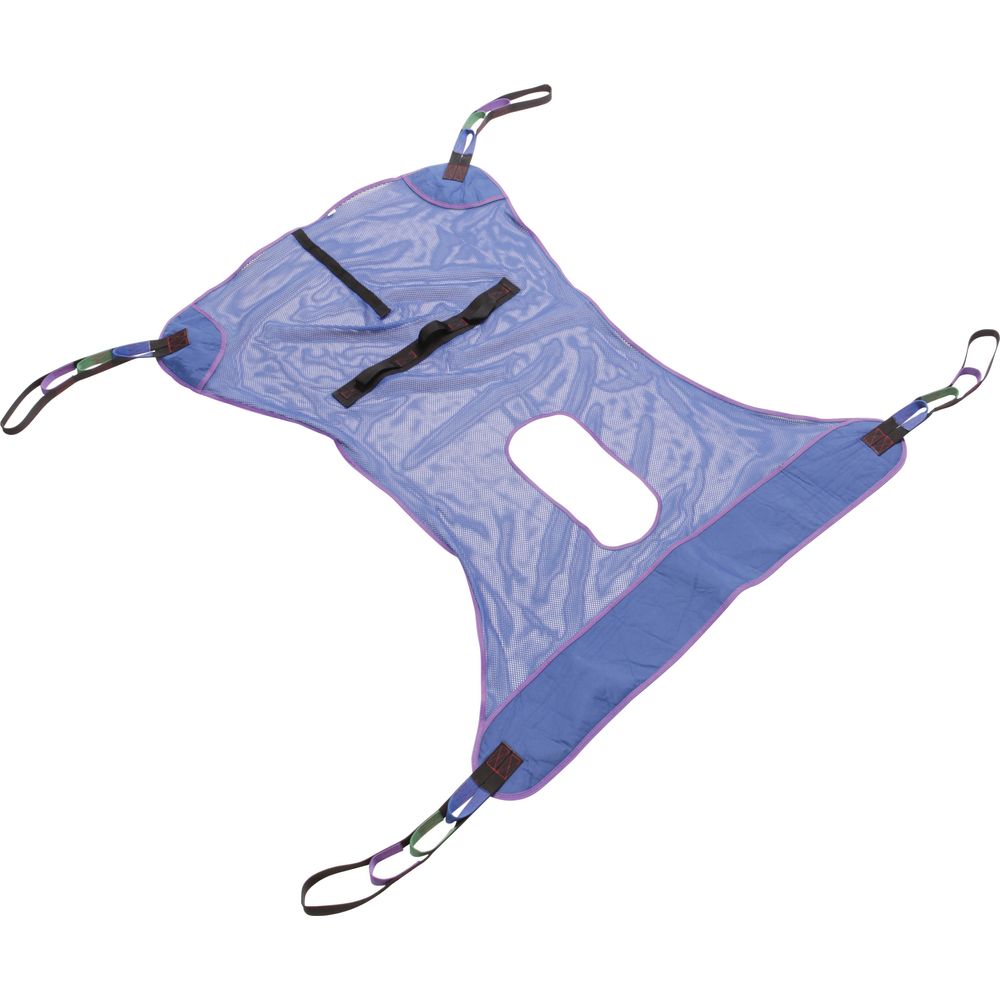 Direct Supply® Full Body Sling with Commode Opening, Mesh, Multi-Brand ...