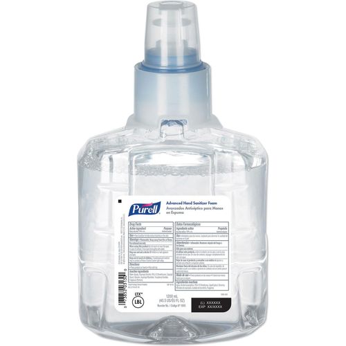 PURELL® Advanced Instant Hand Sanitizer Foam, LTX-12 1200mL Refill ...