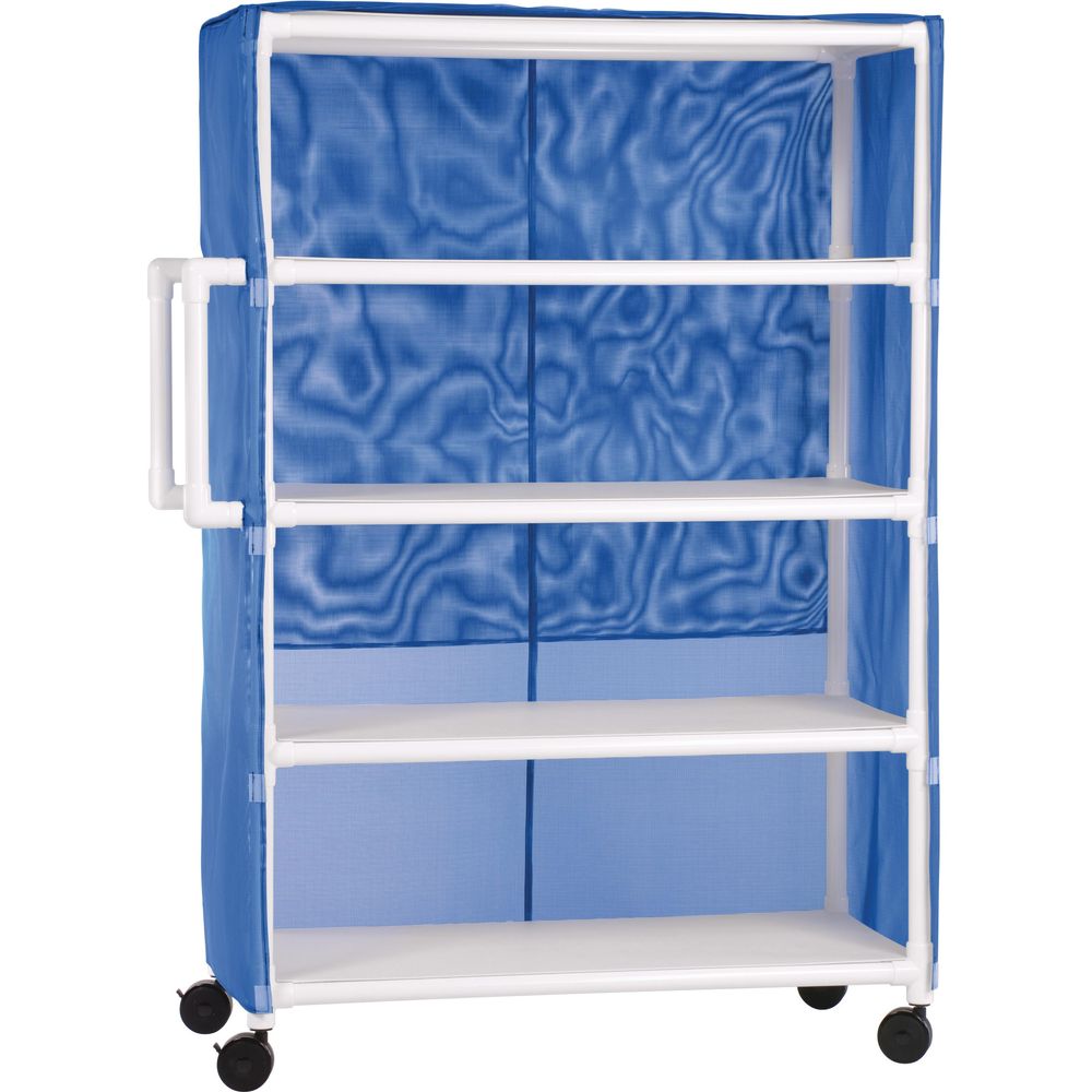 Replacement Direct Supply® Cart Cover for 4 Shelved Jumbo Linen Cart ...