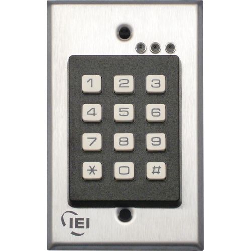 Flush-mount 120 user Indoor Single Relay Output Keypad (C9813) | Direct ...