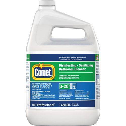 Comet® Disinfecting-Sanitizing Bathroom Cleaner, 1 gal Closed-Loop ...